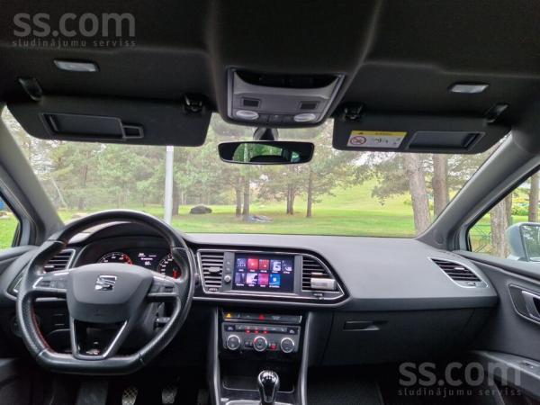 SEAT Leon 2020 in Riga, with an engine capacity of 1.50 L and mileage of 160 thousand km for 9900 €, photo 5 on AUTOMOTO.COM.LV