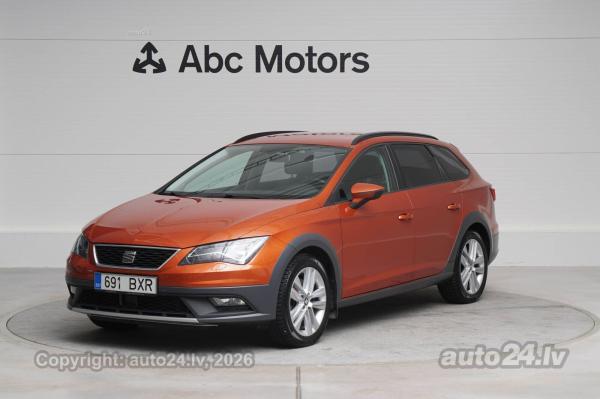 Orange SEAT Leon 2018 in Tallinn, with an engine capacity of 1.80 L and mileage of 114 thousand km for 13990 €, photo 1 on AUTOMOTO.COM.LV
