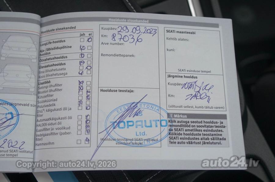 Оранжевый Сеат Леон 2018 в Таллин, объемом двигателя 1.80 л и пробегом 114 тыс. км за 13990 €, фото 19 на AUTOMOTO.COM.LV