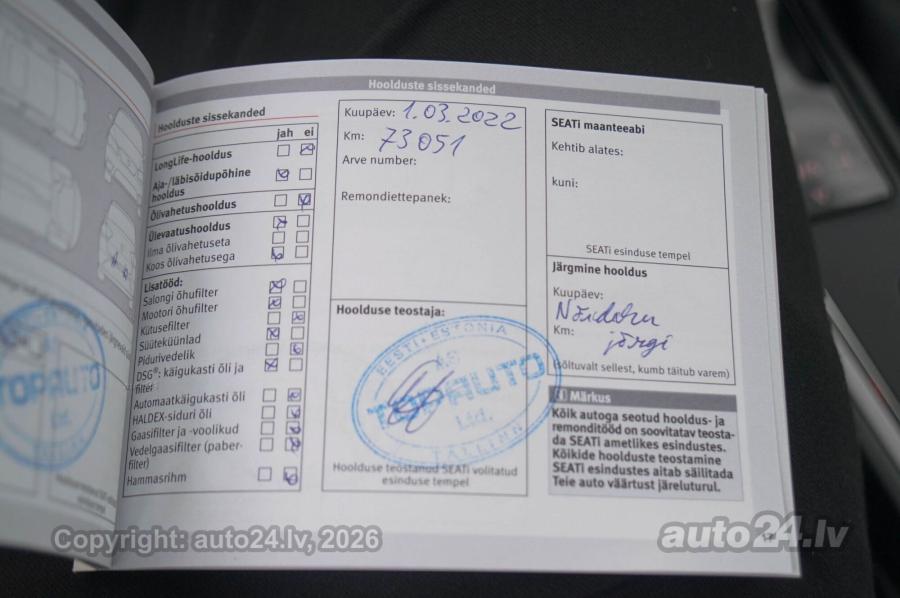 Orange SEAT Leon 2018 in Tallinn, with an engine capacity of 1.80 L and mileage of 138 thousand km for 12990 €, photo 17 on AUTOMOTO.COM.LV