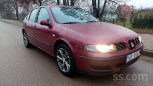 Red SEAT Leon 2002 in Riga, with an engine capacity of 1.40 L and mileage of 0 thousand km for 799 €, photo 3 on AUTOMOTO.COM.LV