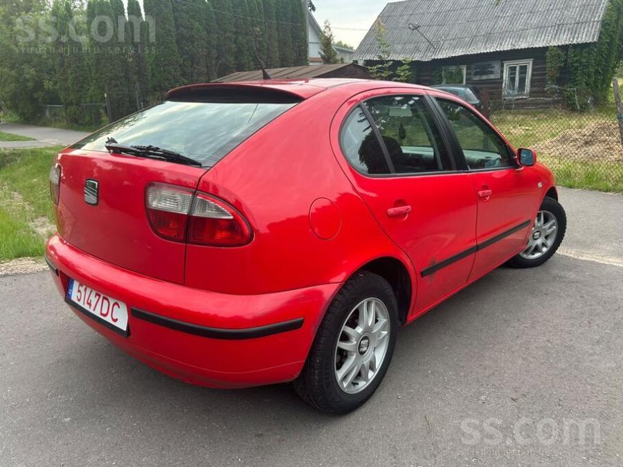 Sarkans SEAT Leon 2002 Daugavpils, ar dzinēja tilpumu 1.90 L un nobraukumu 290 tūkst. km par 890 €, foto 3 vietnē AUTOMOTO.COM.LV