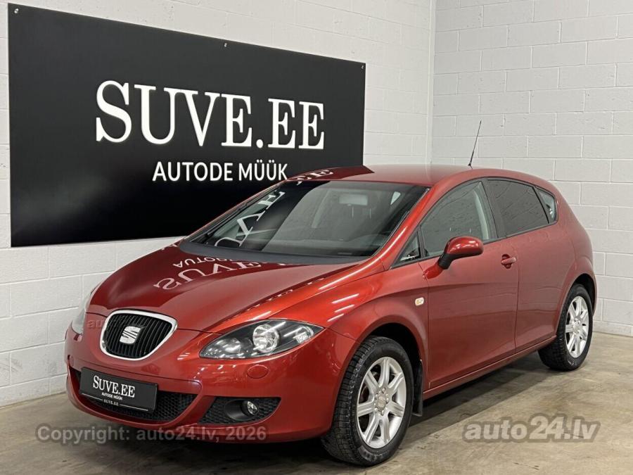 Red SEAT Leon 2006 in Tallinn, with an engine capacity of 1.60 L and mileage of 197 thousand km for 2495 €, photo 1 on AUTOMOTO.COM.LV