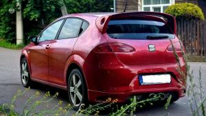 Sarkans SEAT Leon 2006 Viļņa, ar dzinēja tilpumu 1.97 L un nobraukumu 346 tūkst. km par 1490 €, foto 4 vietnē AUTOMOTO.COM.LV