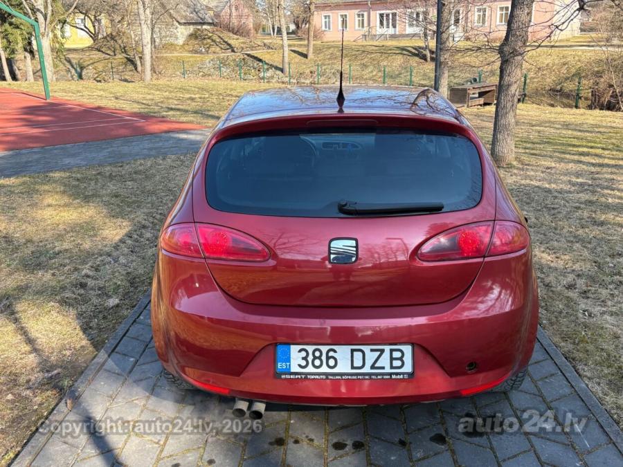 Sarkans SEAT Leon 2007 Rapla, ar dzinēja tilpumu 2.00 L un nobraukumu 221 tūkst. km par 2200 €, foto 8 vietnē AUTOMOTO.COM.LV