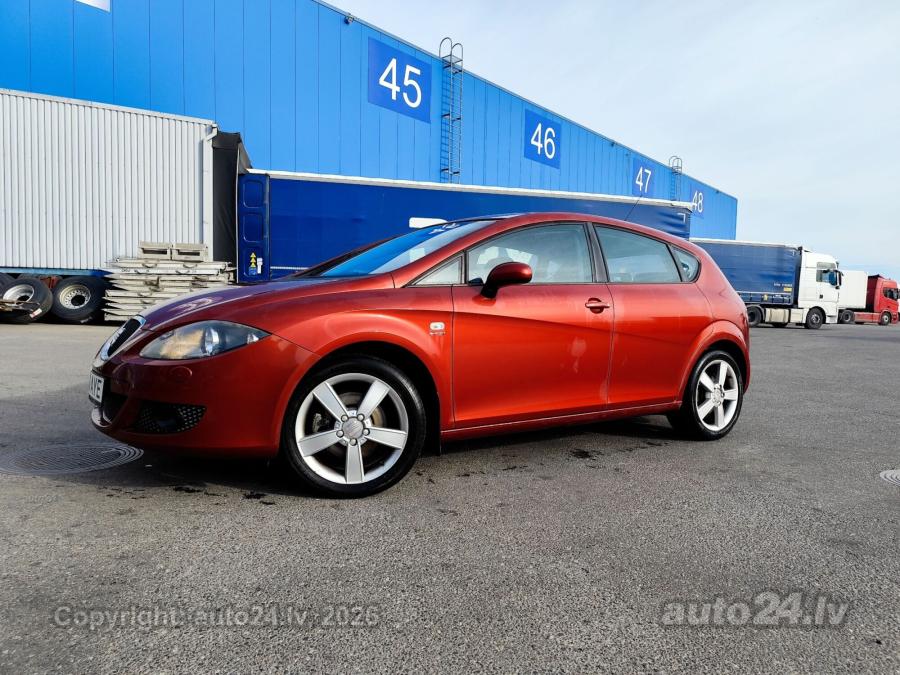 Red SEAT Leon 2007 in Tallinn, with an engine capacity of 2.00 L and mileage of 73 thousand km for 5999 €, photo 1 on AUTOMOTO.COM.LV