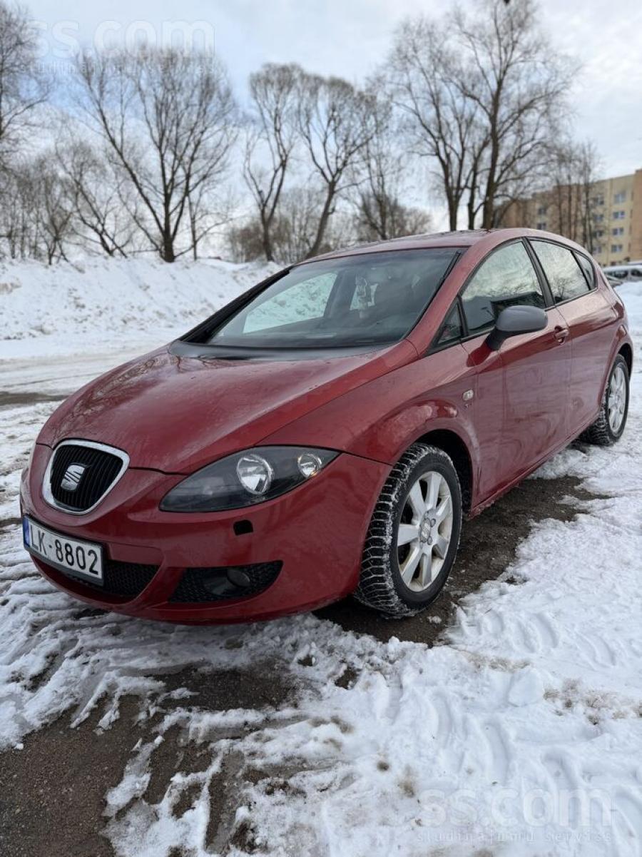 Sarkans SEAT Leon 2007 Dobele, ar dzinēja tilpumu 1.90 L un nobraukumu 333 tūkst. km par 1700 €, foto 1 vietnē AUTOMOTO.COM.LV