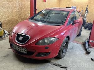 Sarkans SEAT Leon 2008 Kuldīga, ar dzinēja tilpumu 1.90 L un nobraukumu 346 tūkst. km par 370 €, foto  vietnē AUTOMOTO.COM.LV