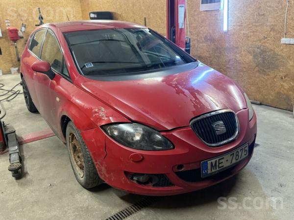Sarkans SEAT Leon 2008 Kuldīga, ar dzinēja tilpumu 1.90 L un nobraukumu 346 tūkst. km par 370 €, foto 2 vietnē AUTOMOTO.COM.LV