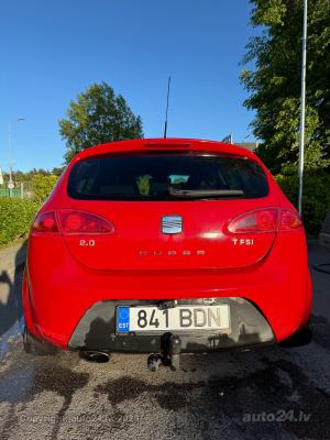 Red SEAT Leon 2008 in Tallinn, with an engine capacity of 2.00 L and mileage of 0 thousand km for 3299 €, photo 5 on AUTOMOTO.COM.LV