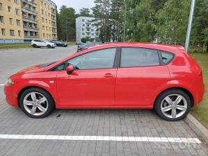 Sarkans SEAT Leon 2008 Rīga, ar dzinēja tilpumu 1.90 L un nobraukumu 267 tūkst. km par 2400 €, foto 5 vietnē AUTOMOTO.COM.LV