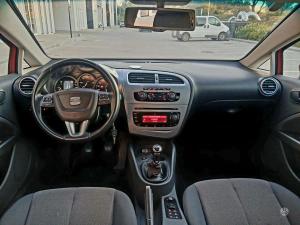 Red SEAT Leon 2010 in Vilnius, with an engine capacity of 1.60 L and mileage of 257 thousand km for 1800 €, photo 13 on AUTOMOTO.COM.LV