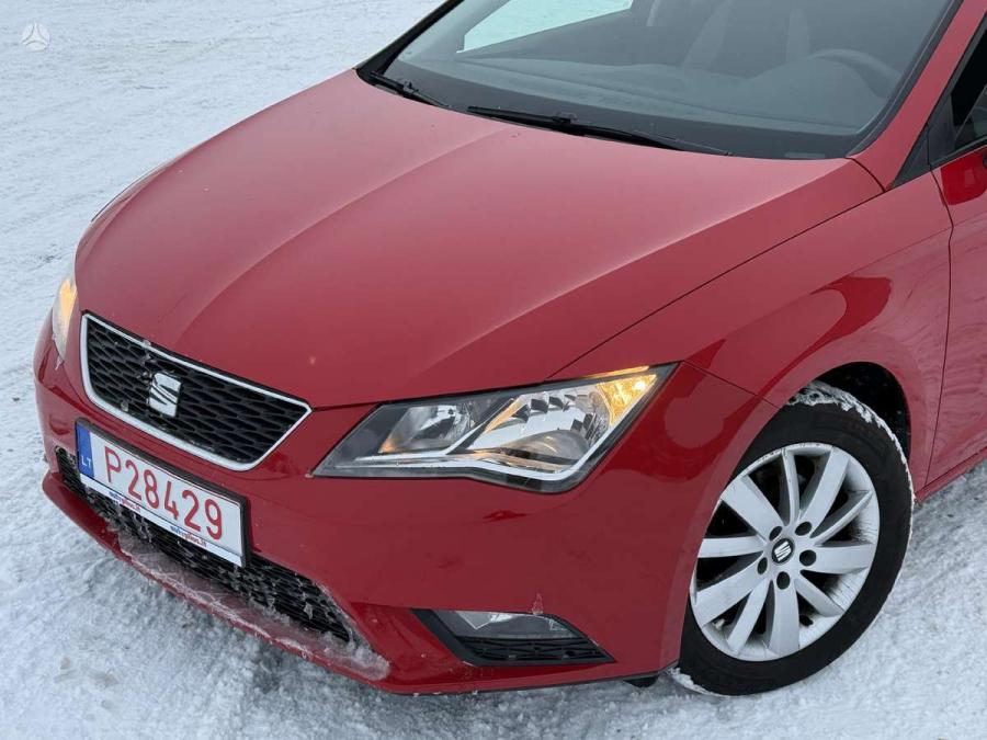 Sarkans SEAT Leon 2013 Raseiniai, ar dzinēja tilpumu 1.60 L un nobraukumu 287 tūkst. km par 4999 €, foto 5 vietnē AUTOMOTO.COM.LV