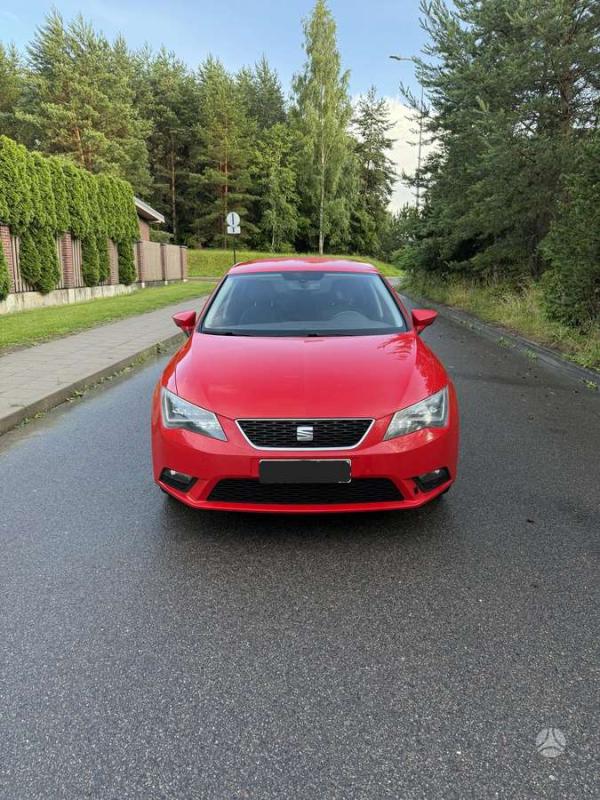 Sarkans SEAT Leon 2013 Viļņa, ar dzinēja tilpumu 1.40 L un nobraukumu 270 tūkst. km par 5550 €, foto 3 vietnē AUTOMOTO.COM.LV