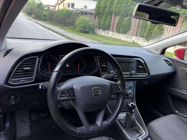 Sarkans SEAT Leon 2013 Viļņa, ar dzinēja tilpumu 1.40 L un nobraukumu 270 tūkst. km par 5550 €, foto 10 vietnē AUTOMOTO.COM.LV