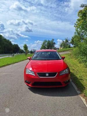 Red SEAT Leon 2013 in Alytus, with an engine capacity of 1.20 L and mileage of 101 thousand km for 5500 €, photo  on AUTOMOTO.COM.LV