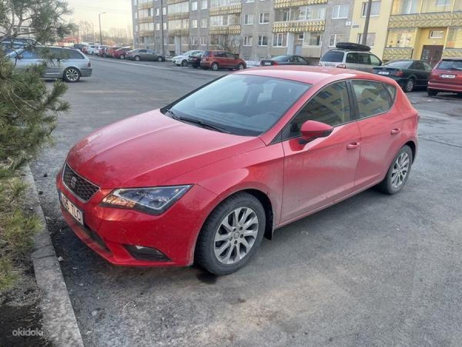 Sarkans SEAT Leon 2014 Tallina, ar dzinēja tilpumu 1.40 L un nobraukumu 230 tūkst. km par 7000 €, foto 1 vietnē AUTOMOTO.COM.LV