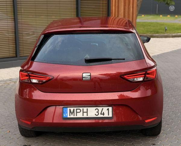 Sarkans SEAT Leon 2014 Viļņa, ar dzinēja tilpumu 1.60 L un nobraukumu 186 tūkst. km par 6200 €, foto 5 vietnē AUTOMOTO.COM.LV