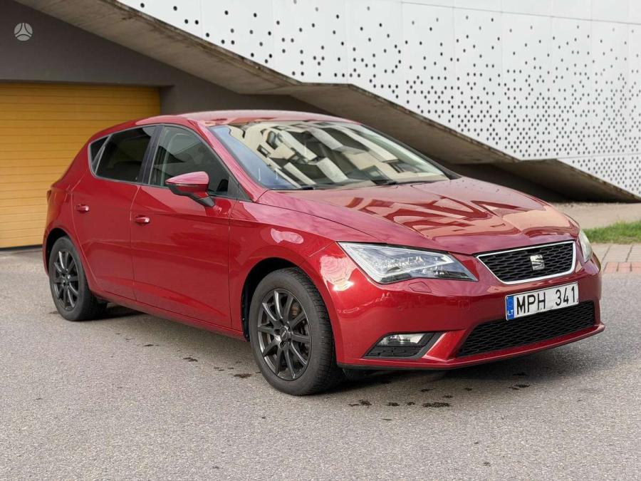 Sarkans SEAT Leon 2014 Viļņa, ar dzinēja tilpumu 1.60 L un nobraukumu 185 tūkst. km par 5200 €, foto 1 vietnē AUTOMOTO.COM.LV