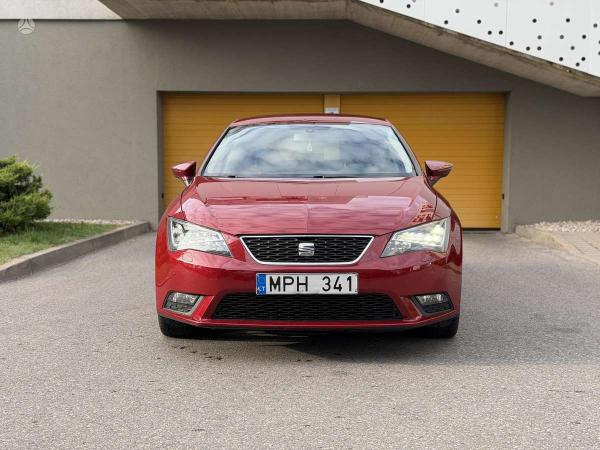 Sarkans SEAT Leon 2014 Viļņa, ar dzinēja tilpumu 1.60 L un nobraukumu 185 tūkst. km par 5200 €, foto 4 vietnē AUTOMOTO.COM.LV