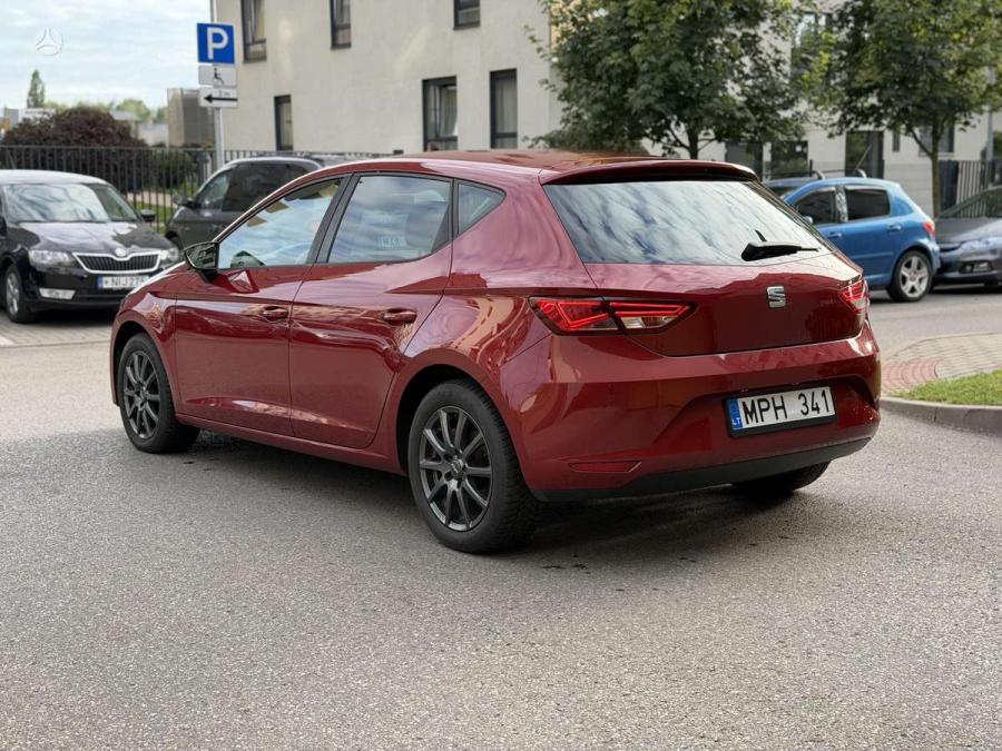Sarkans SEAT Leon 2014 Viļņa, ar dzinēja tilpumu 1.60 L un nobraukumu 185 tūkst. km par 5200 €, foto 5 vietnē AUTOMOTO.COM.LV