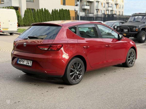 Sarkans SEAT Leon 2014 Viļņa, ar dzinēja tilpumu 1.60 L un nobraukumu 185 tūkst. km par 5200 €, foto 6 vietnē AUTOMOTO.COM.LV