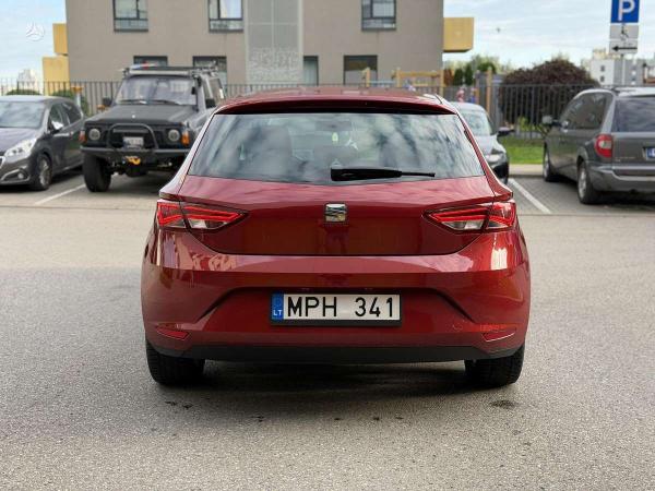 Sarkans SEAT Leon 2014 Viļņa, ar dzinēja tilpumu 1.60 L un nobraukumu 185 tūkst. km par 5200 €, foto 7 vietnē AUTOMOTO.COM.LV
