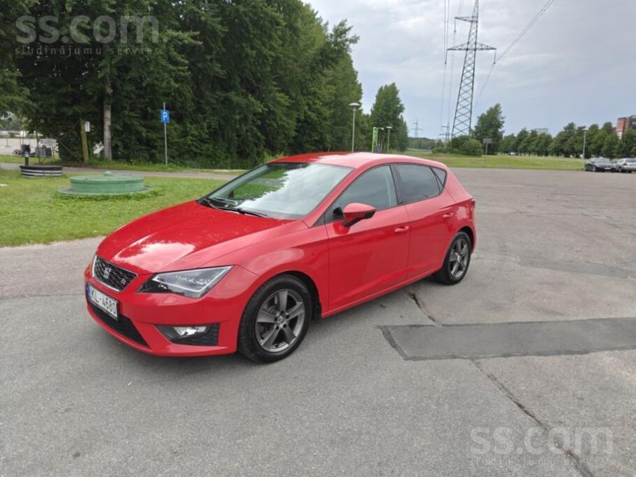 Red SEAT Leon 2016 in Riga, with an engine capacity of 1.80 L and mileage of 99 thousand km for 11500 €, photo 4 on AUTOMOTO.COM.LV