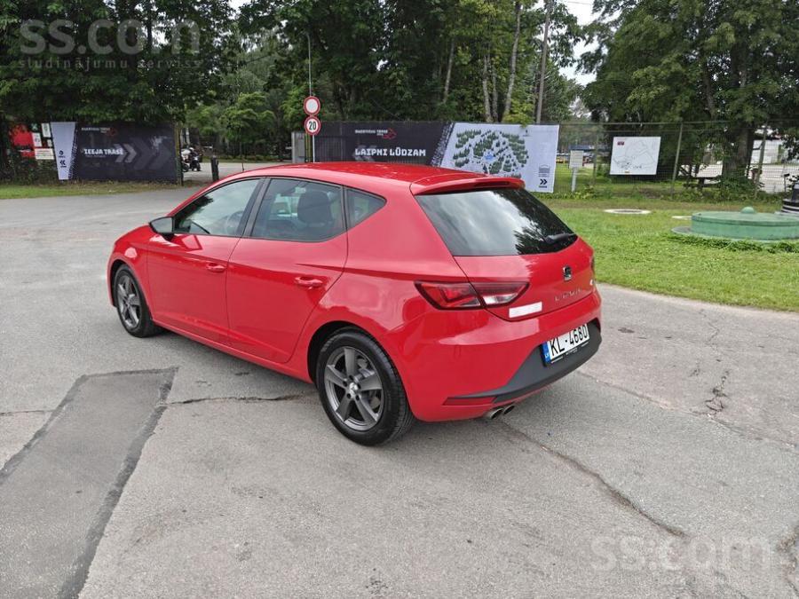 Red SEAT Leon 2016 in Riga, with an engine capacity of 1.80 L and mileage of 99 thousand km for 11500 €, photo 6 on AUTOMOTO.COM.LV