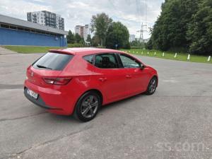 Red SEAT Leon 2016 in Riga, with an engine capacity of 1.80 L and mileage of 99 thousand km for 11500 €, photo 8 on AUTOMOTO.COM.LV