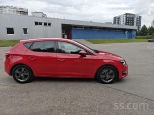 Red SEAT Leon 2016 in Riga, with an engine capacity of 1.80 L and mileage of 99 thousand km for 11500 €, photo 9 on AUTOMOTO.COM.LV