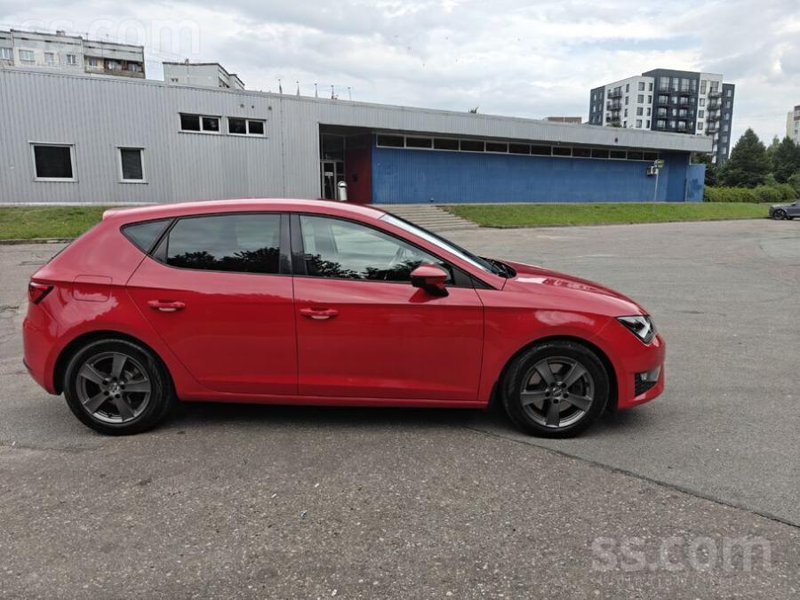 Red SEAT Leon 2016 in Riga, with an engine capacity of 1.80 L and mileage of 99 thousand km for 11500 €, photo 9 on AUTOMOTO.COM.LV