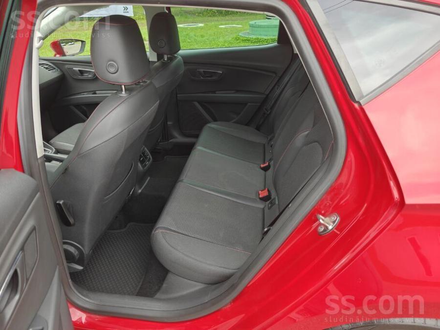 Red SEAT Leon 2016 in Riga, with an engine capacity of 1.80 L and mileage of 99 thousand km for 11500 €, photo 12 on AUTOMOTO.COM.LV