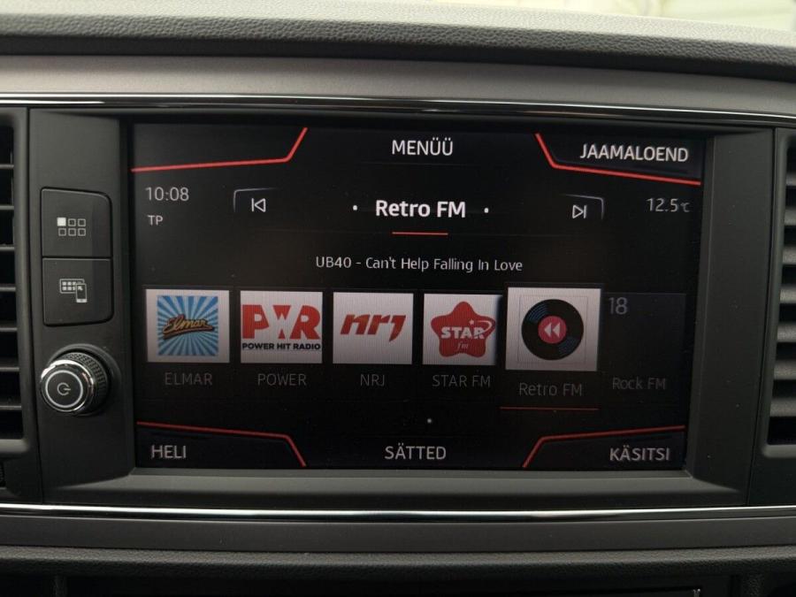 Sarkans SEAT Leon 2017 Pērnava, ar dzinēja tilpumu 1.00 L un nobraukumu 139 tūkst. km par 8900 €, foto 9 vietnē AUTOMOTO.COM.LV