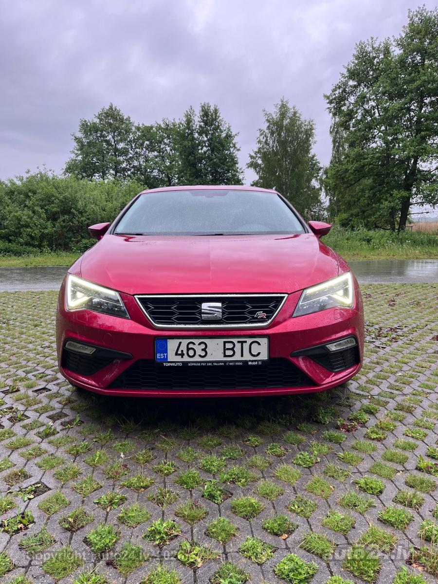 Red SEAT Leon 2017 in Tallinn, with an engine capacity of 1.40 L and mileage of 109 thousand km for 11600 €, photo 1 on AUTOMOTO.COM.LV