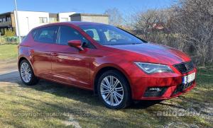 Red SEAT Leon 2018 in Tallinn, with an engine capacity of 1.40 L and mileage of 114 thousand km for 12900 €, photo 8 on AUTOMOTO.COM.LV