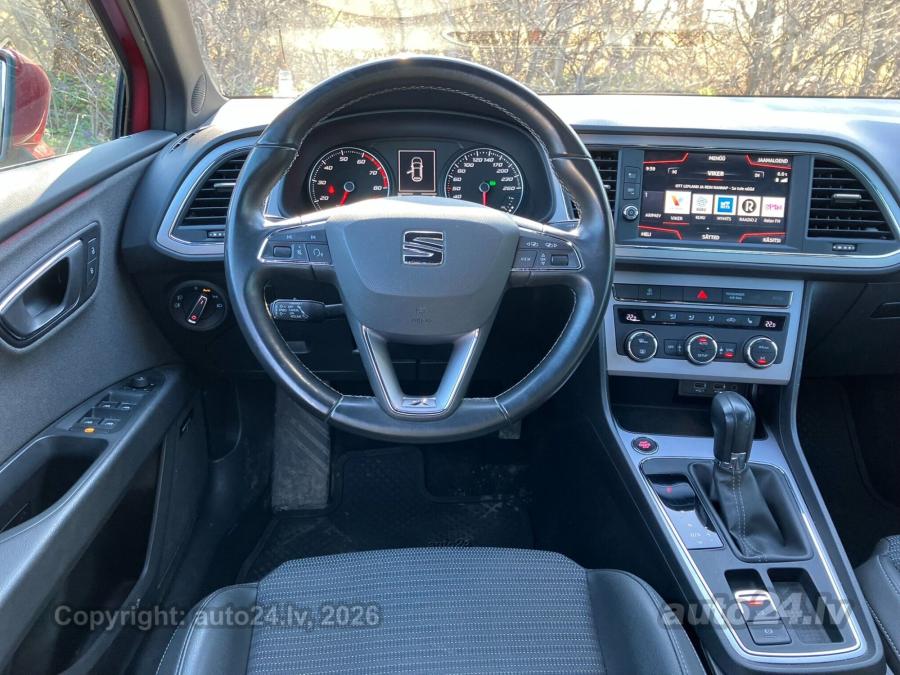 Red SEAT Leon 2018 in Tallinn, with an engine capacity of 1.40 L and mileage of 114 thousand km for 12900 €, photo 11 on AUTOMOTO.COM.LV