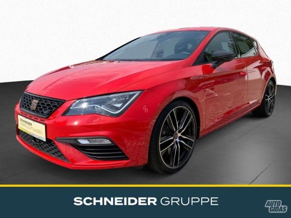 Red SEAT Leon 2020 in Kaunas, with an engine capacity of 2.00 L and mileage of 61 thousand km for 27334 €, photo 1 on AUTOMOTO.COM.LV