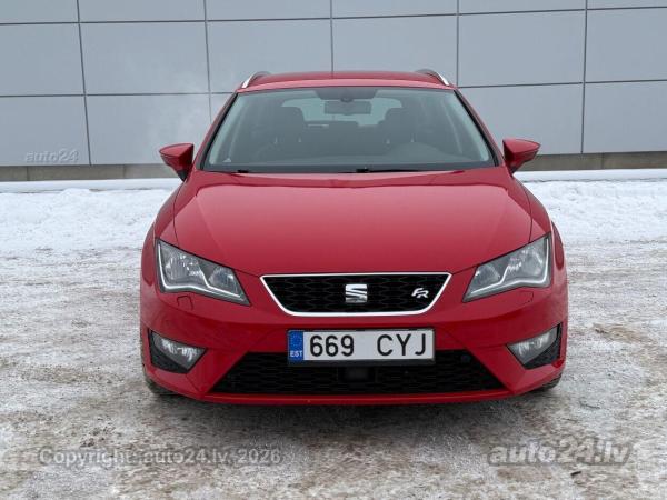 Red SEAT Leon 2014 in Tartu, with an engine capacity of 2.00 L and mileage of 280 thousand km for 6800 €, photo 2 on AUTOMOTO.COM.LV