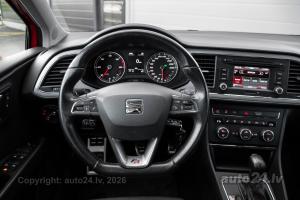 Red SEAT Leon 2014 in Tartu, with an engine capacity of 2.00 L and mileage of 280 thousand km for 6800 €, photo 11 on AUTOMOTO.COM.LV