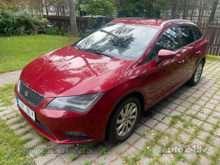 Red SEAT Leon 2014 in Tallinn, with an engine capacity of 1.20 L and mileage of 142 thousand km for 6990 €, photo 14 on AUTOMOTO.COM.LV