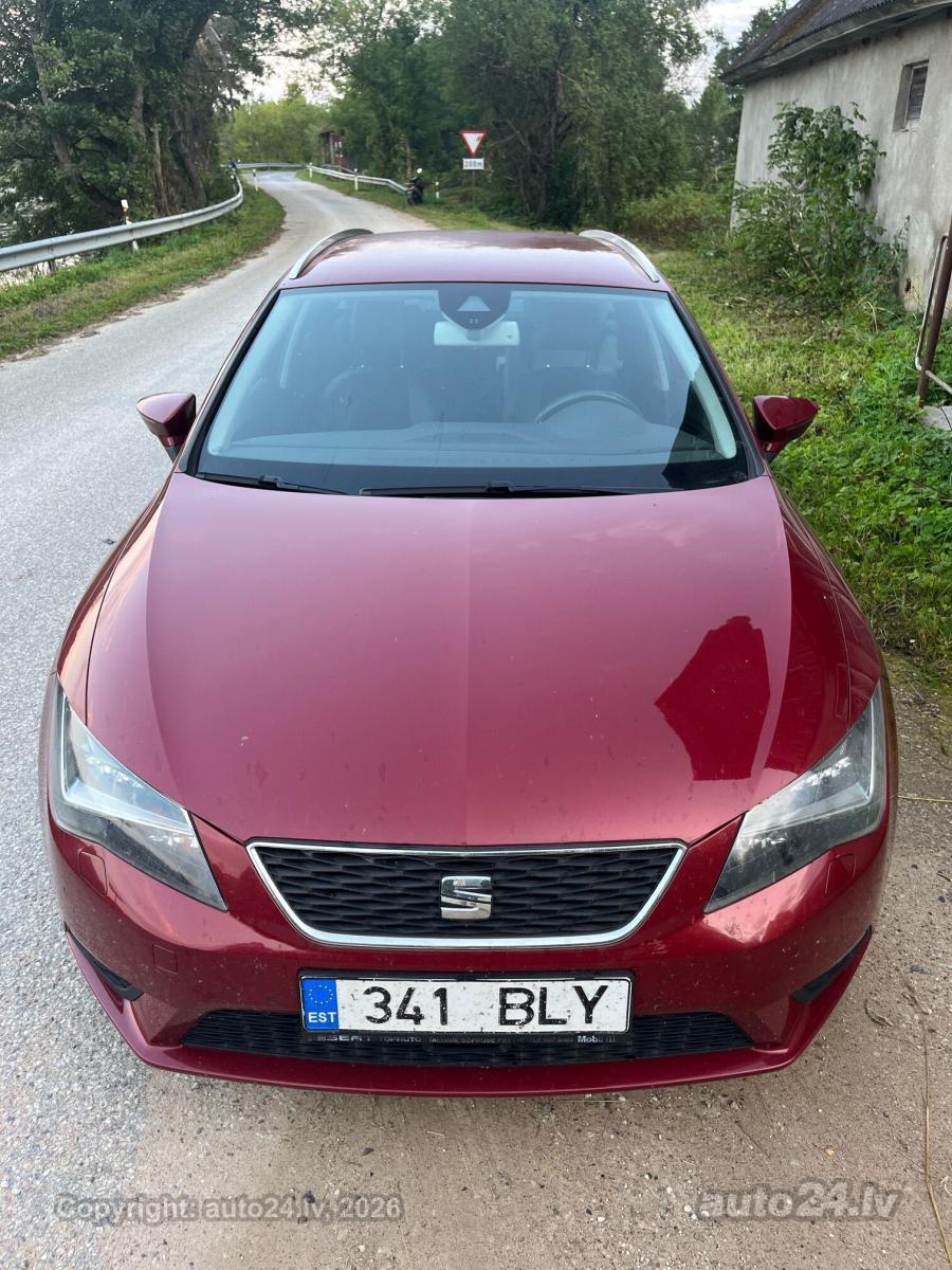 Red SEAT Leon 2014 in Tallinn, with an engine capacity of 1.20 L and mileage of 142 thousand km for 6990 €, photo 15 on AUTOMOTO.COM.LV