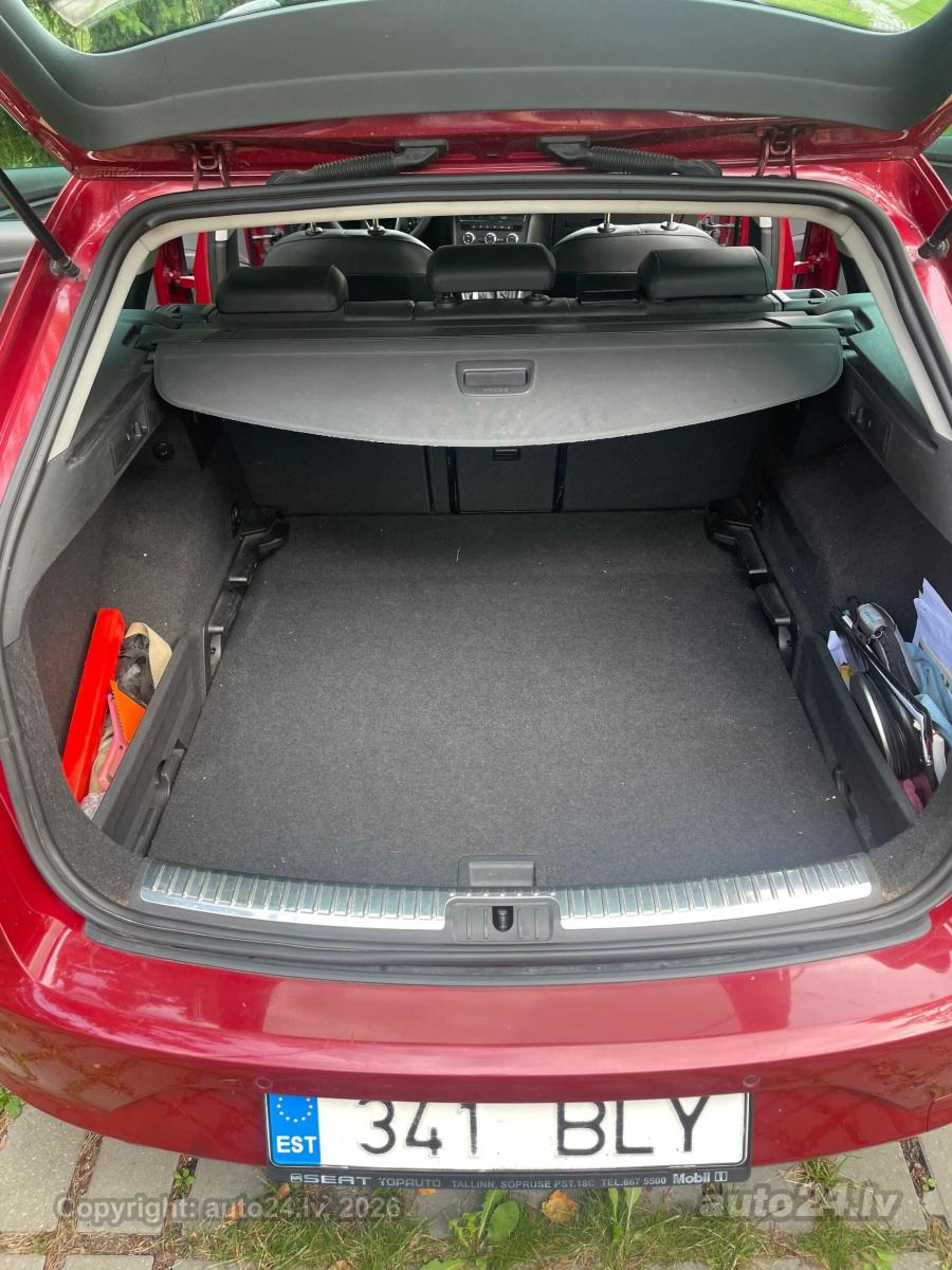Red SEAT Leon 2014 in Tallinn, with an engine capacity of 1.20 L and mileage of 142 thousand km for 6990 €, photo 21 on AUTOMOTO.COM.LV