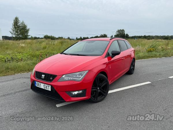 Red SEAT Leon 2014 in Tallinn, with an engine capacity of 2.00 L and mileage of 260 thousand km for 7000 €, photo 1 on AUTOMOTO.COM.LV