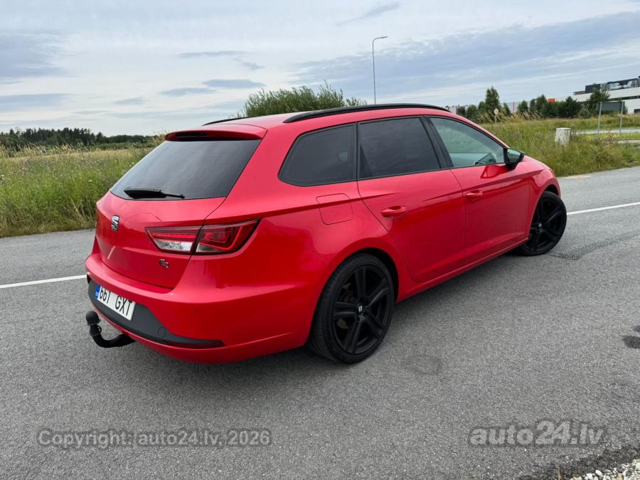 Sarkans SEAT Leon 2014 Tallina, ar dzinēja tilpumu 2.00 L un nobraukumu 260 tūkst. km par 7000 €, foto 4 vietnē AUTOMOTO.COM.LV
