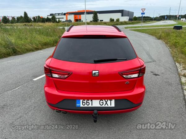 Red SEAT Leon 2014 in Tallinn, with an engine capacity of 2.00 L and mileage of 260 thousand km for 7000 €, photo 7 on AUTOMOTO.COM.LV