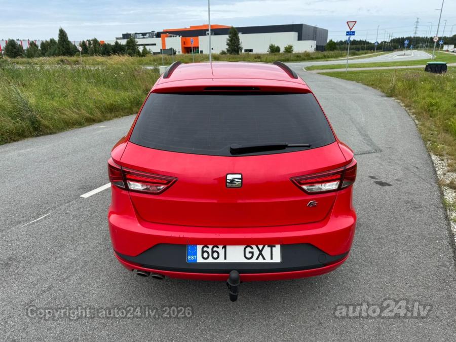 Sarkans SEAT Leon 2014 Tallina, ar dzinēja tilpumu 2.00 L un nobraukumu 260 tūkst. km par 7000 €, foto 8 vietnē AUTOMOTO.COM.LV