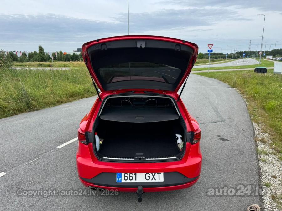 Sarkans SEAT Leon 2014 Tallina, ar dzinēja tilpumu 2.00 L un nobraukumu 260 tūkst. km par 7000 €, foto 9 vietnē AUTOMOTO.COM.LV