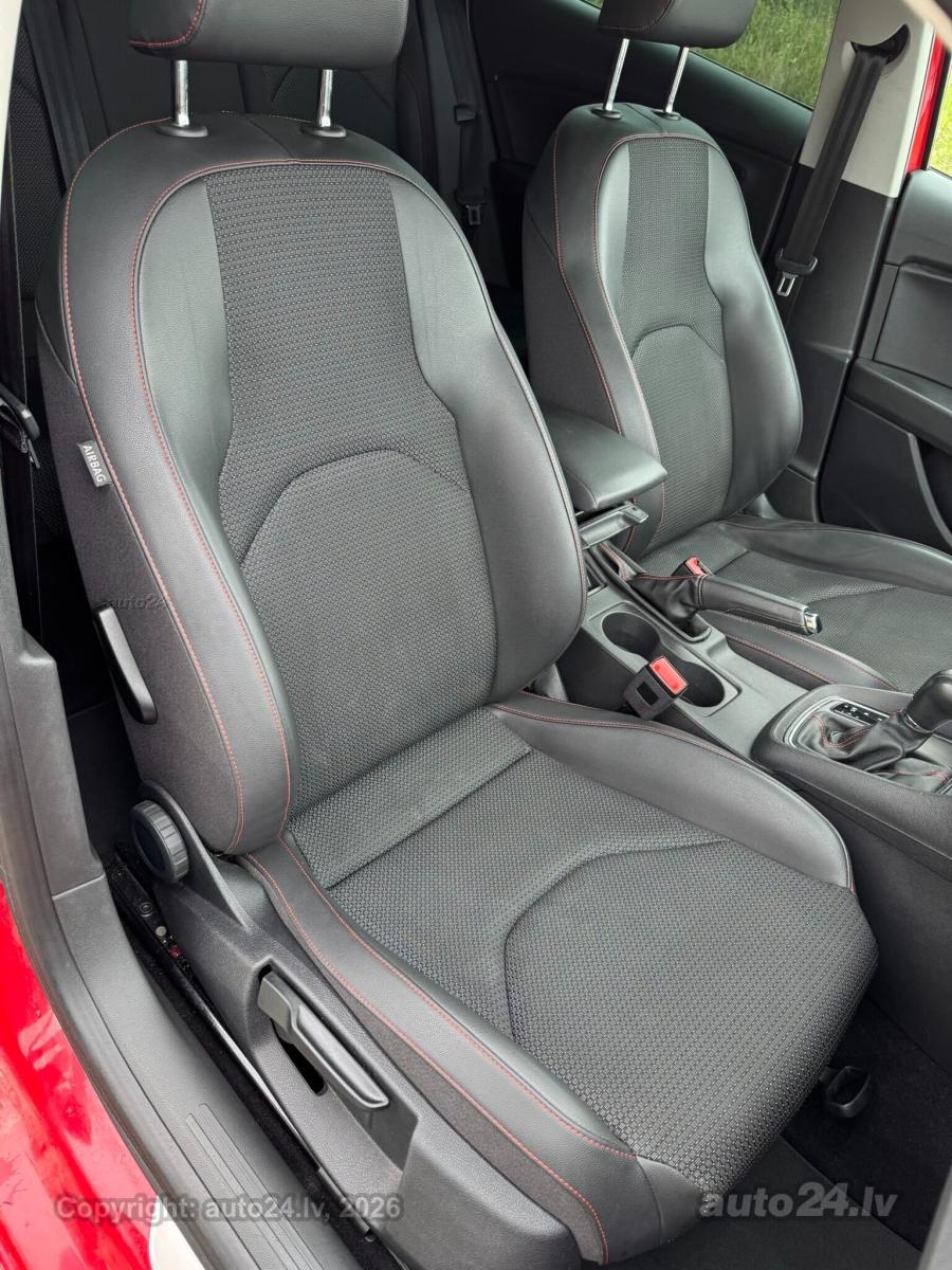Sarkans SEAT Leon 2014 Tallina, ar dzinēja tilpumu 2.00 L un nobraukumu 260 tūkst. km par 7000 €, foto 14 vietnē AUTOMOTO.COM.LV