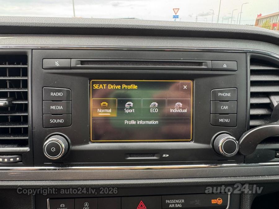 Sarkans SEAT Leon 2014 Tallina, ar dzinēja tilpumu 2.00 L un nobraukumu 260 tūkst. km par 7000 €, foto 16 vietnē AUTOMOTO.COM.LV
